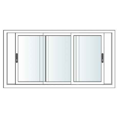 Inventa Sliding uPVC Windows